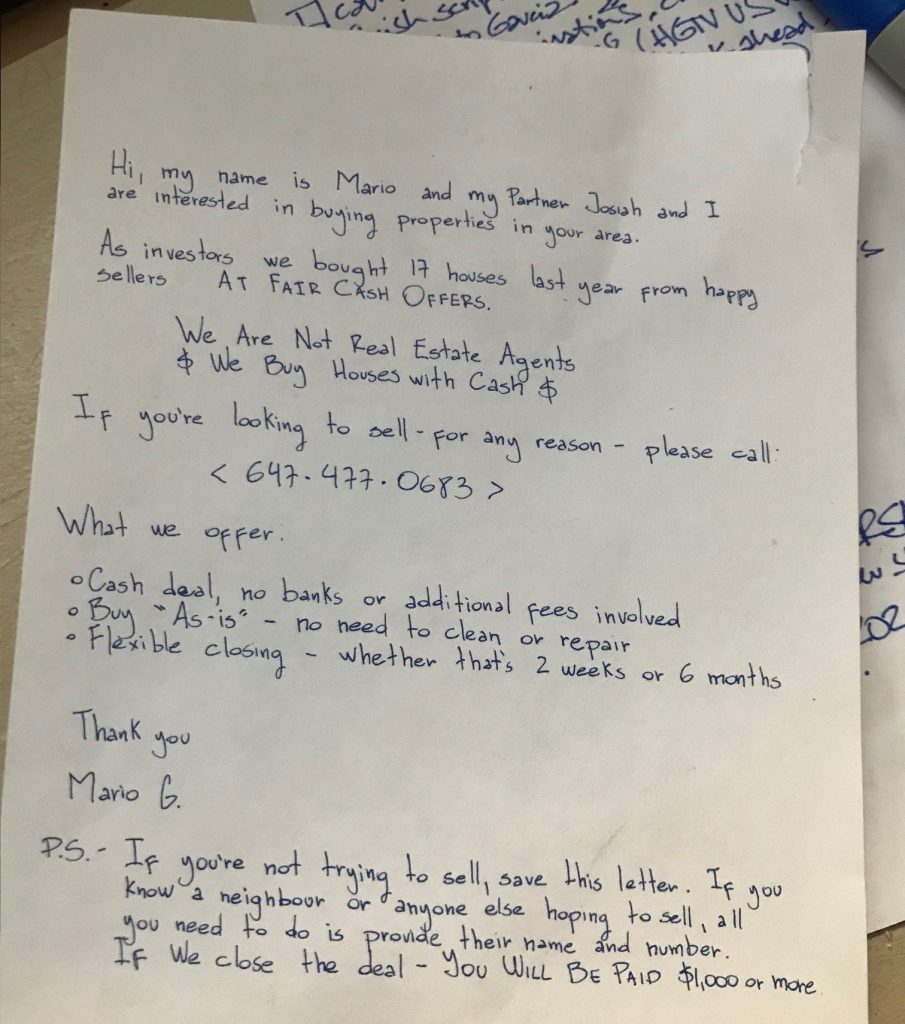 The Solicitation Letter: New Trend or Classic Technique? | Toronto ...