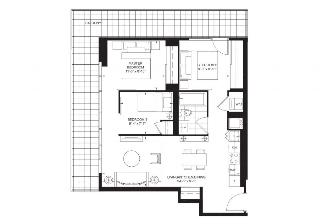 3-Bedroom Condo Floor Plans: Pass or Fail? | Toronto Realty Blog!